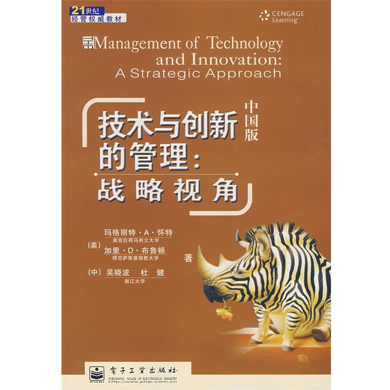 【正版书】 技术与创新的管理:战略视角 (美)怀特,(美)布鲁顿,吴晓波,杜健 著 电子工业出版社