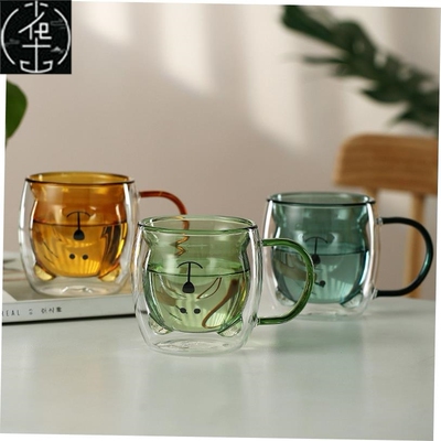 Water glass mug Coffee Cup Set Heat-resistant Double Handle