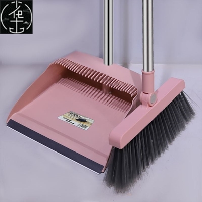 Broom and dustpan set with soft brush broom and dustpan 扫帚