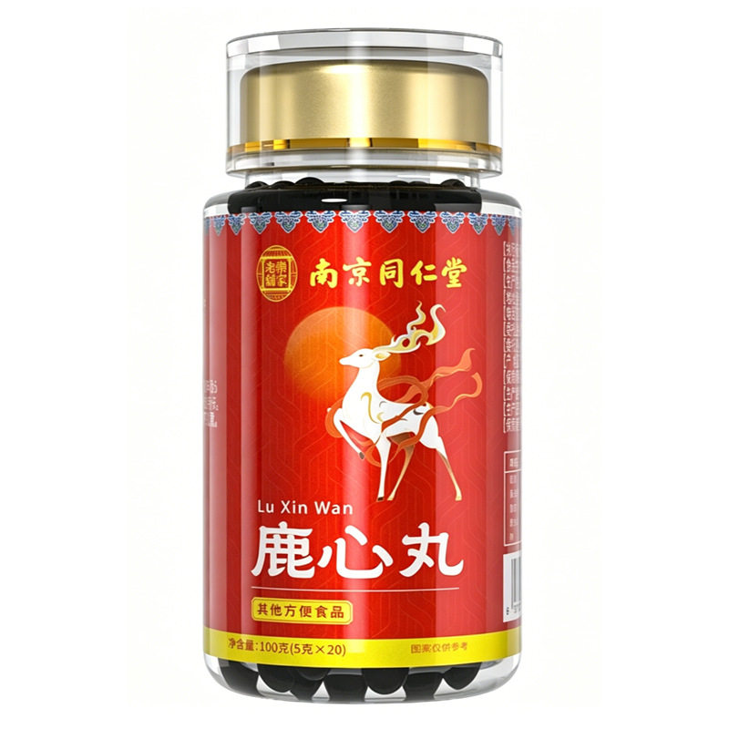 乐家老铺鹿心丸 其他方便食品鹿心丸100克/瓶