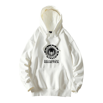 太空连帽卫衣前威男女款