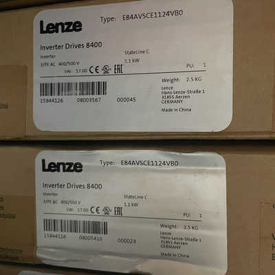 {议价}E84AVSCE1124VB0 伦茨8400系列变频器，