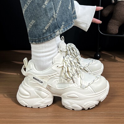 Warrior/回力女鞋官方正品老爹鞋