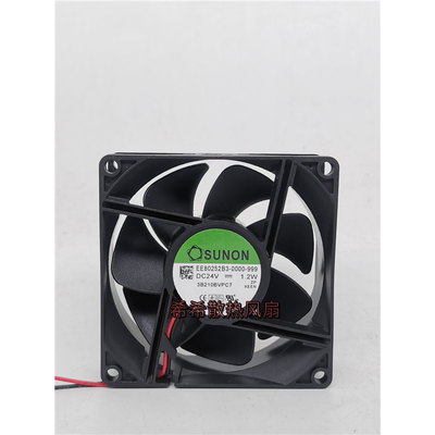 全新 建准SUNON EE80252B3-0000-999 24V 1.2W 8CM 变频散热风扇