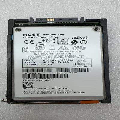议价DELLEMC 1.6T固态硬盘118000550可维修