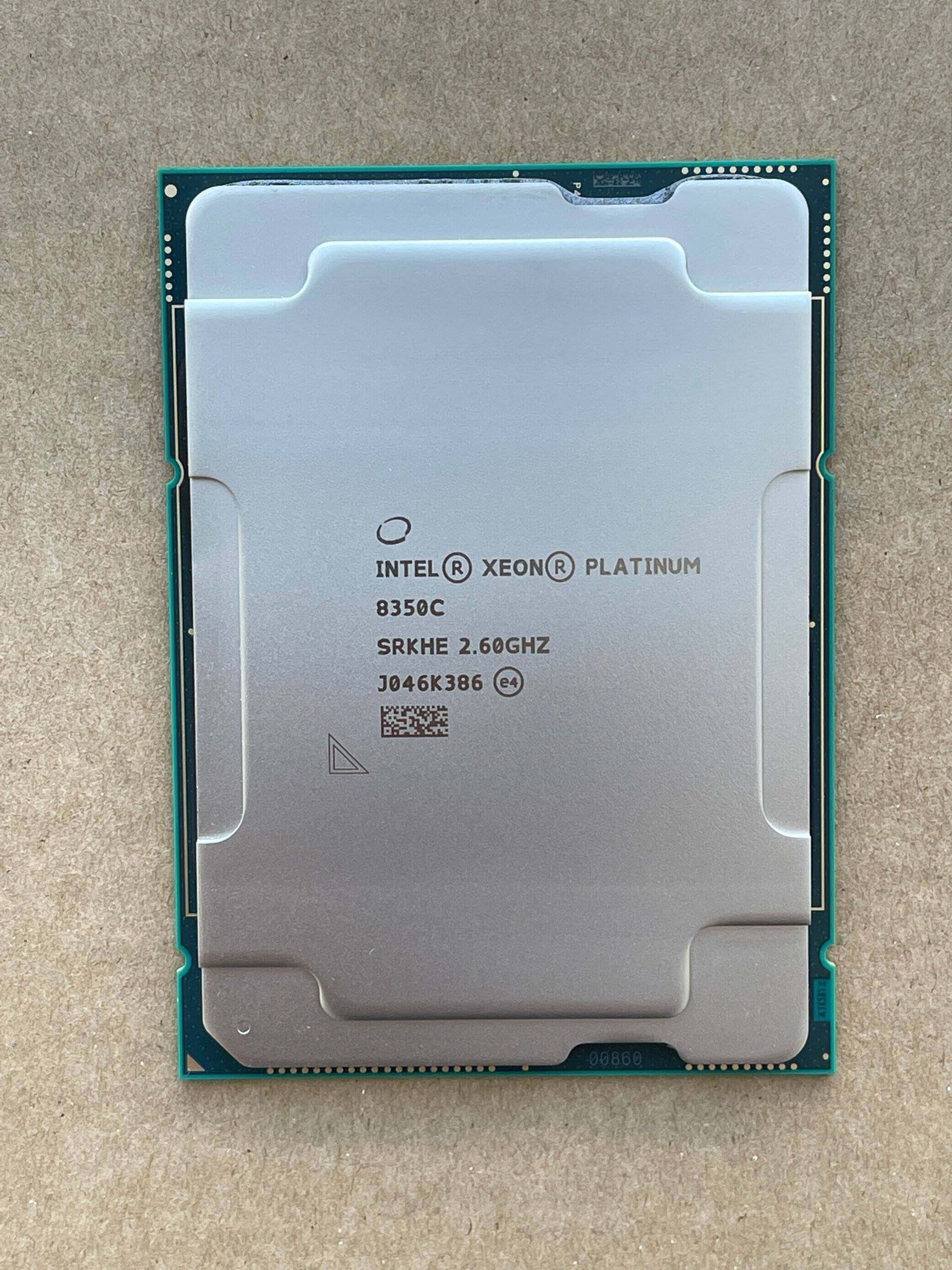 Intel 8350C cpu 2.6g 32核心64线程 全新服务器cpu 支持双路优惠券