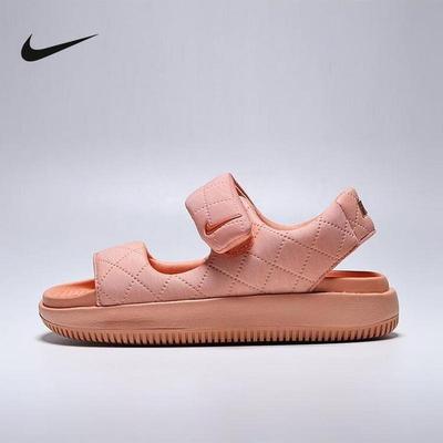 NIKE耐克女鞋25秋季魔术贴凉拖易穿脱粉色运动休闲凉鞋HJ9000-800