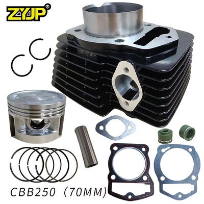 跨境摩托车气缸套装适用Veloci Xeverus 300 ZONGSHEN CBB250活塞