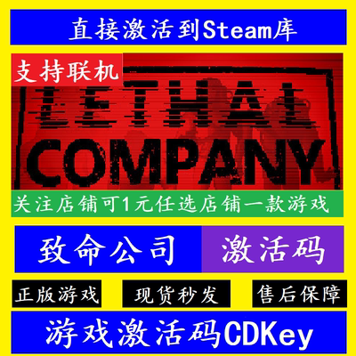 steam致命公司入库激活码CDKey