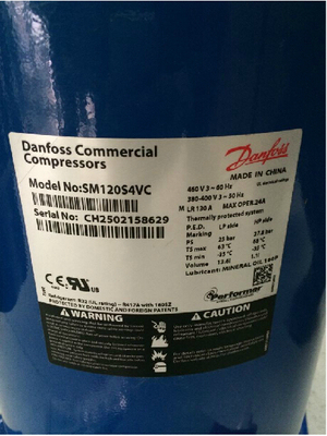 sm124  SM100S4VC SM110S4VC SZ120/SM120S4VC全新丹佛斯压缩机