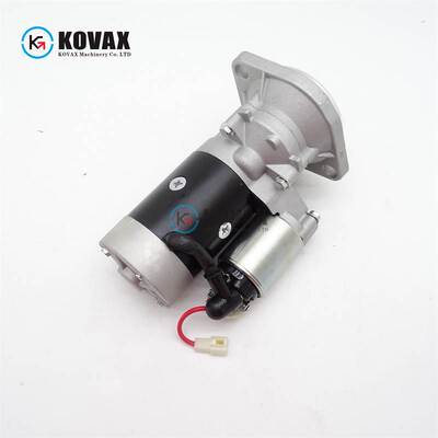 挖掘机机械配件 S13-4113 4TNV84启动马达12V 15T 2 挖掘机马达