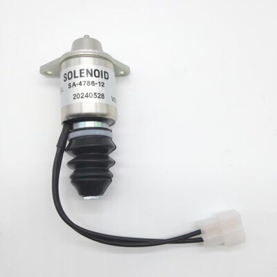 SA-4786-12熄火器1510SP-12ETS熄火器适用洋马3YM30熄火器电磁阀