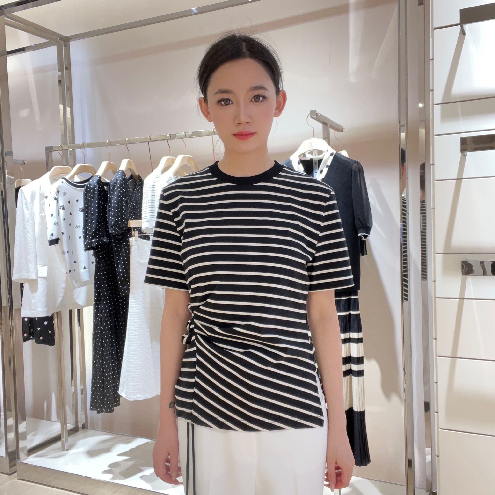 玖姿女士简约时尚T恤JWEX83321