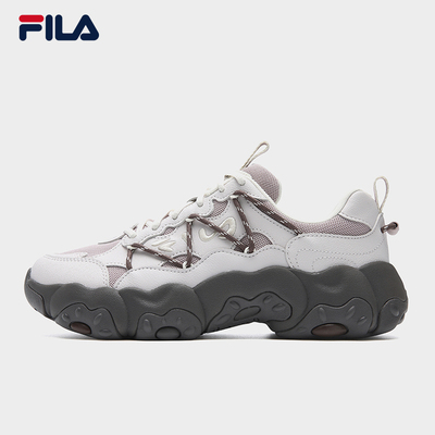 FILA 斐乐官方女鞋FLUID 6 SO2025冬季猫爪6代休闲鞋F12W542151F