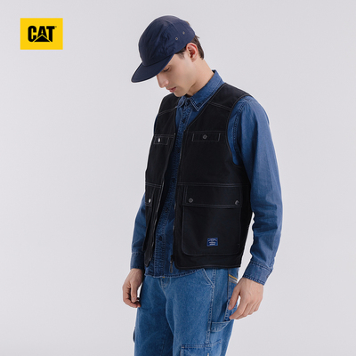 CAT卡特男士 休闲复古 背心马甲CO1VEW19061