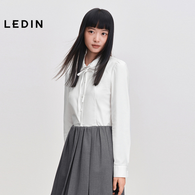 【商场同款】乐町减龄感长袖衬衫女装2025冬季上衣C1CAF4284