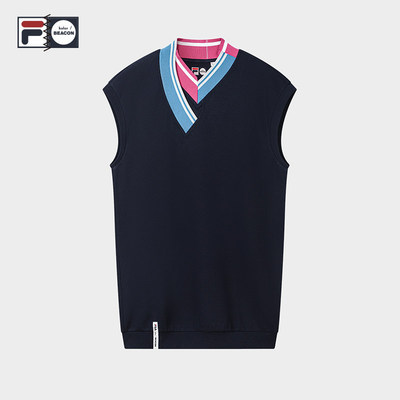 FILA x kolor/ BEACON斐乐女连衣裙2026秋无袖短裙F11W636302F