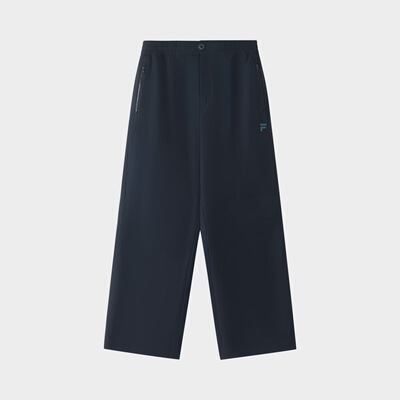 FILA 男士经典简约梭织长裤T11M625801F