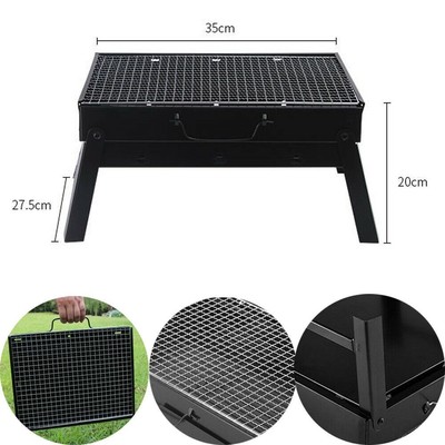 BBQ Barbecue Grill Folding Portable Charcoal Stove Camping G