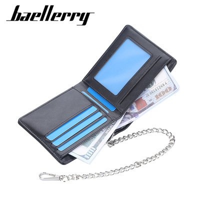 New men's wallet business classic short wallet钱夹