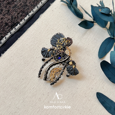 AYALA BAR N7011胸针 Royalty Shiho Brooch 秋冬新款手工制作