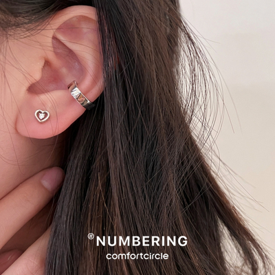 原创设计耳饰NUMBERING