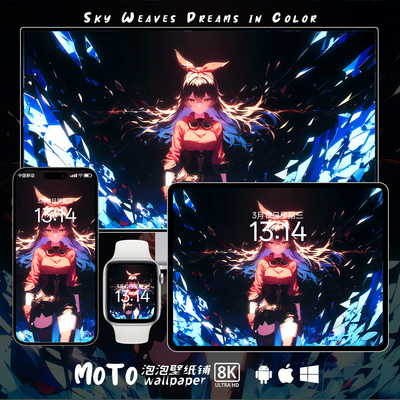 8K壁纸 | 安柏-01原神游戏动漫iPhone手机平板iPad电脑Mac壁纸