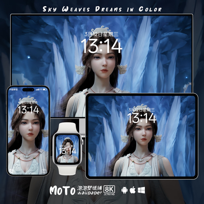 凡人修仙传8K壁纸 白凤仙子宋玉-07动漫iPhone电脑手机iPad壁纸