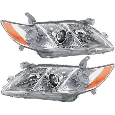 汽车大灯适用丰田凯美瑞2007美版凯美瑞40大灯前照灯81130-06201