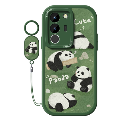 适用vivos17熊猫手机壳硅胶防摔