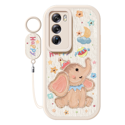 适用opporeno12小飞象手机壳全包