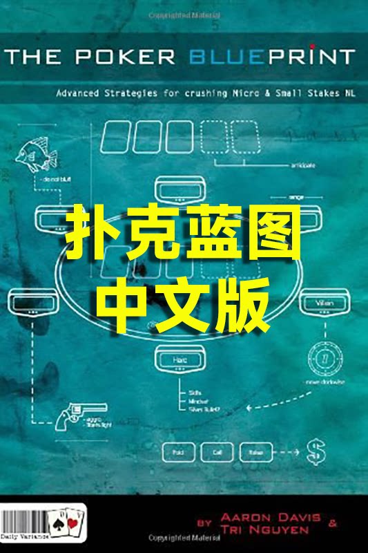 The Poker BluePrint扑克蓝图 德州扑克教程初级经典基础入门教学