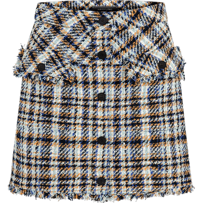 MARYLING格纹西装半裙