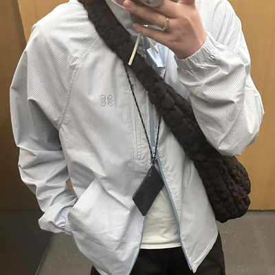 立领夹克外套女春秋季男女款上衣