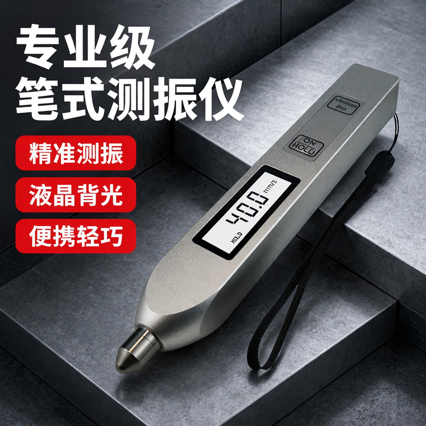 笔式测振仪便携式机械轴承电机探头故障检测仪振动频率测试仪新品