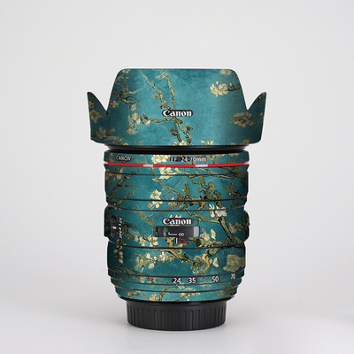 适用佳能镜头贴纸卡通磨砂质感