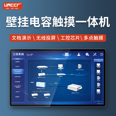 电容触控屏幕All21.5/27/32/43/55寸触控查询All车间ESOP电子展示