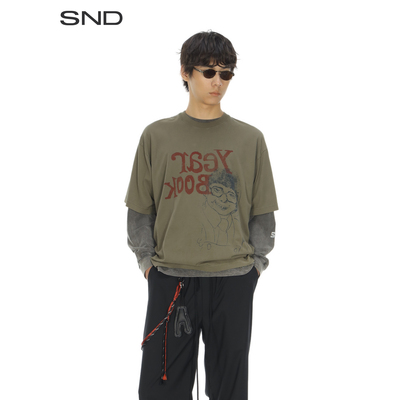SNDSS26运动T恤长裤男款