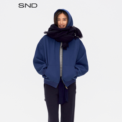 AW26经典舒适拉链连帽卫衣