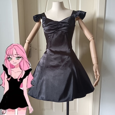 异形舞台Mizii小黑裙礼服cos服