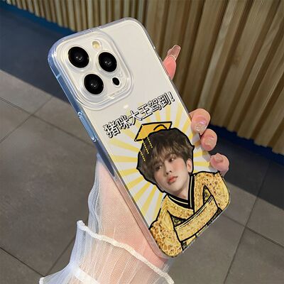 iPhone12小众VIVOx300Ultra苹果17小众OPPORENO16透明13ProMax创意软适用14PLUSins风手机壳大王蔡徐坤一加15