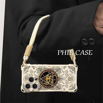 17ProMax防摔15plus手机壳软iPhone14四角开孔13透明一加ACE5克鲁斯之眼苹果16斜挎手腕挂绳12适用k70个性s30