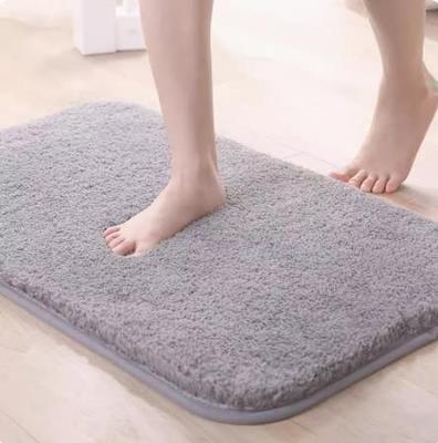 Plush Bathroom Rug Bath Mat Floor Rugs for Tub Shower Carpet