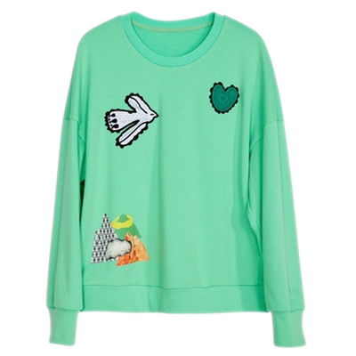 谜底套头卫衣女2023春新