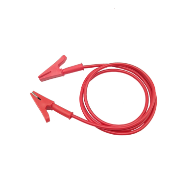 10A/20A双头鳄鱼夹带线纯铜全包绝缘夹子电力测试线 电源连接导线