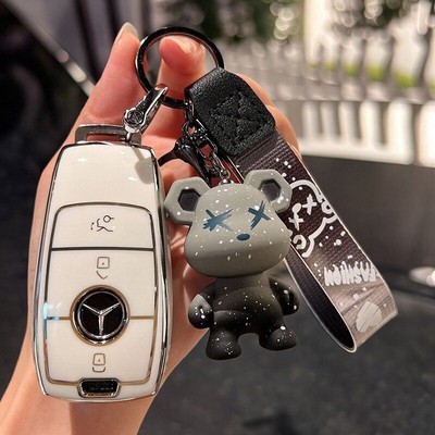 适用奔驰钥匙套E300L包C260L车