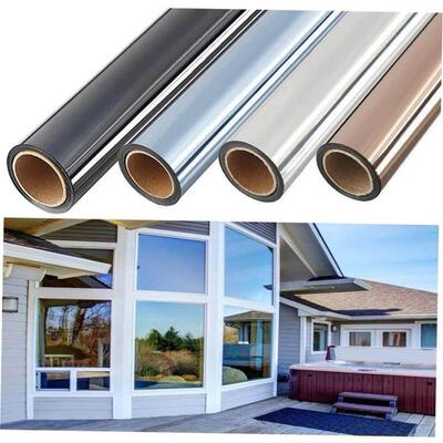 One Way Mirror Window Privacy Film Daytime Anti UV Sun Block