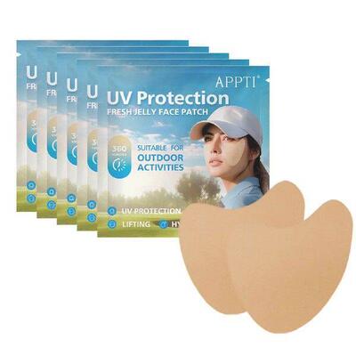 5 Pairs UV Face Patch Golf Sun Protection Patches