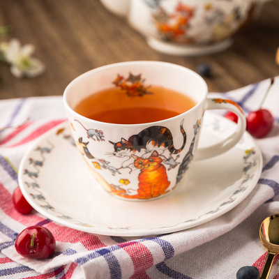 DUNOON丹侬骨瓷茶杯水杯