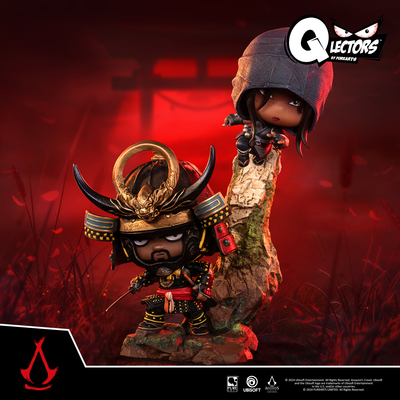 『现货』PureArts 育碧 刺客信条 Q版系列手办 弥助&奈绪江